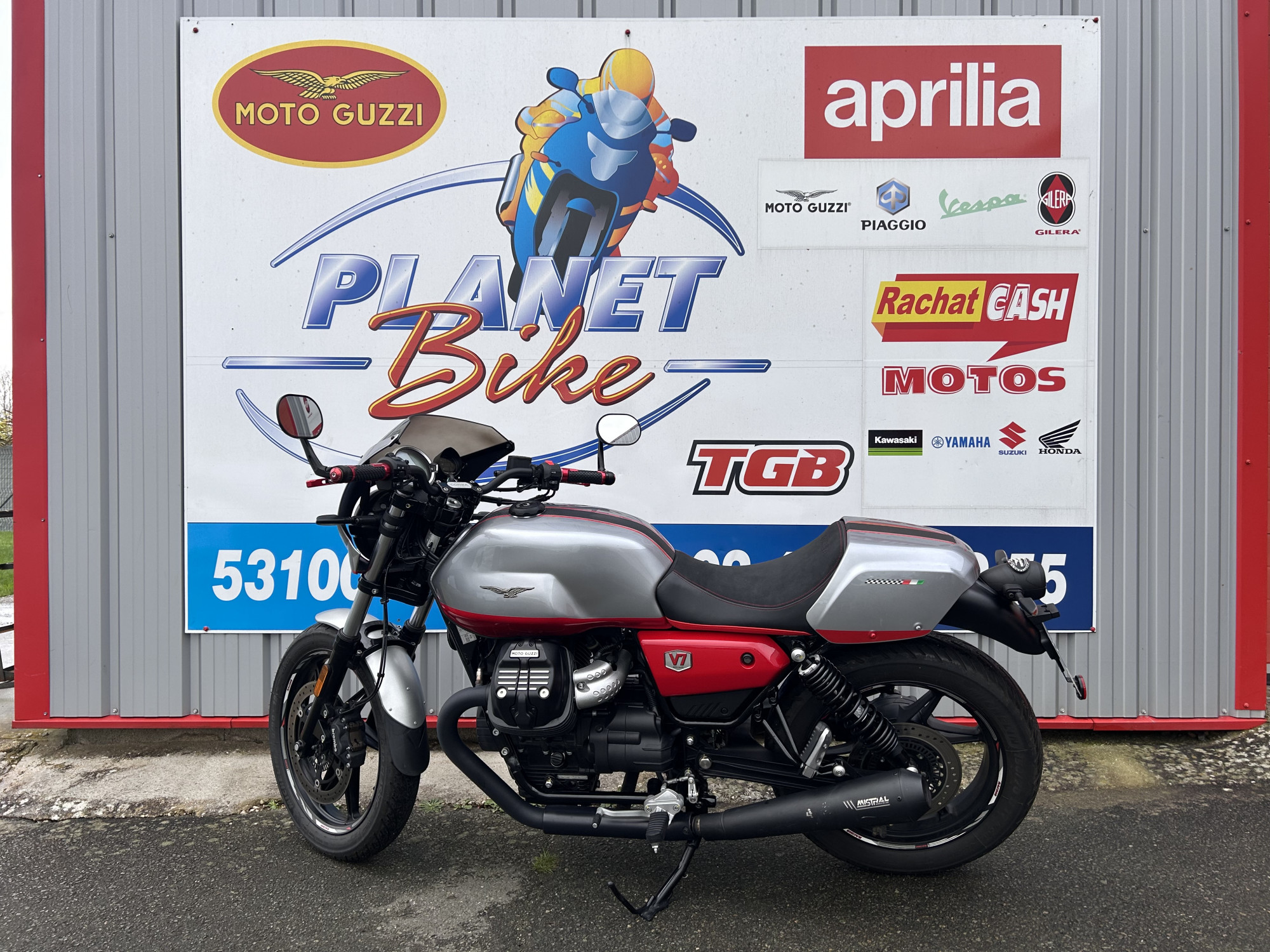 Moto MOTO GUZZI V7 STONE CORSA occasion